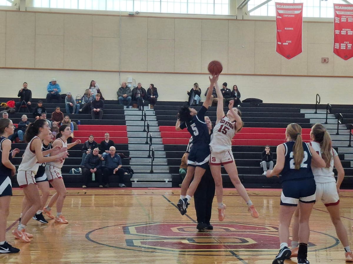 Westbrook girls rally to beat Scarborough in OT in possible playoff preview